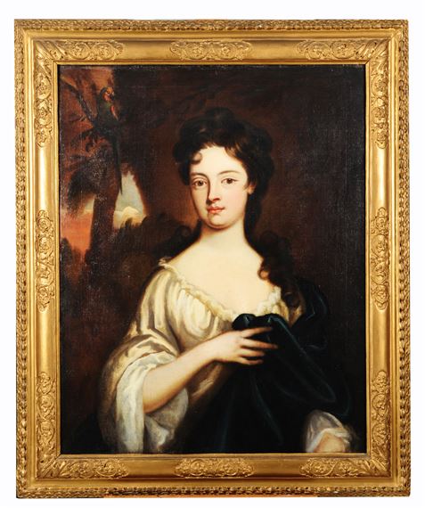 Michael Dahl | Portrait of the Heiress Elizabeth Ogle | MutualArt