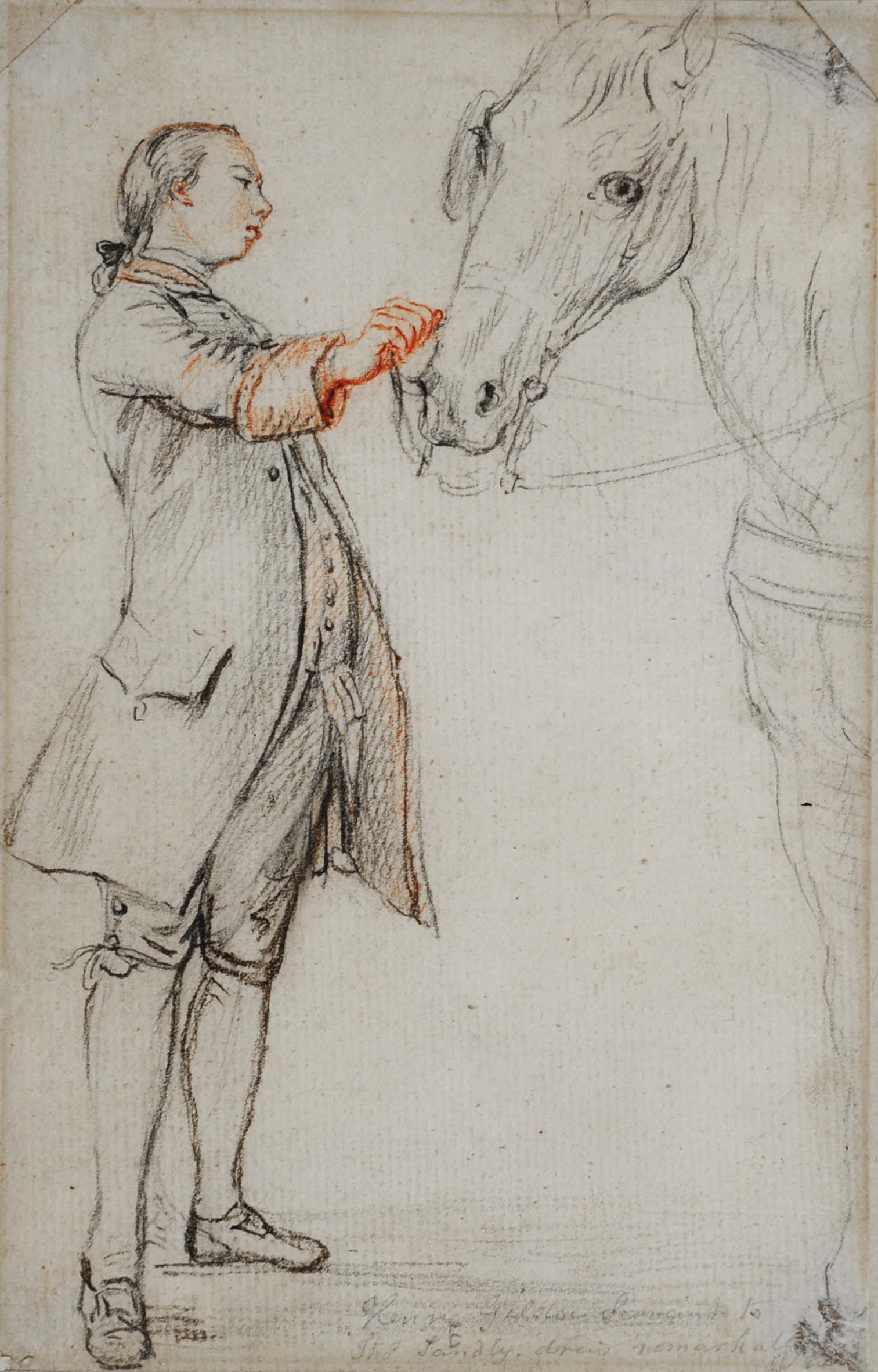 Paul Sandby | Henry Gilder with a Horse | MutualArt