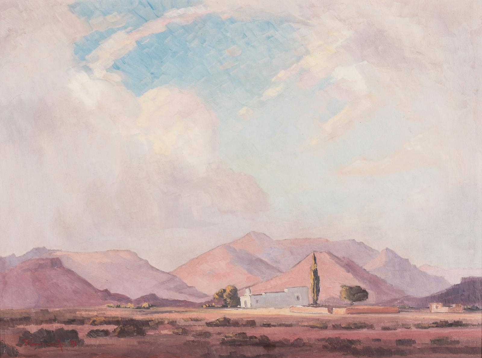 Jacob Hendrik Pierneef | KAROO LANDSCAPE | MutualArt