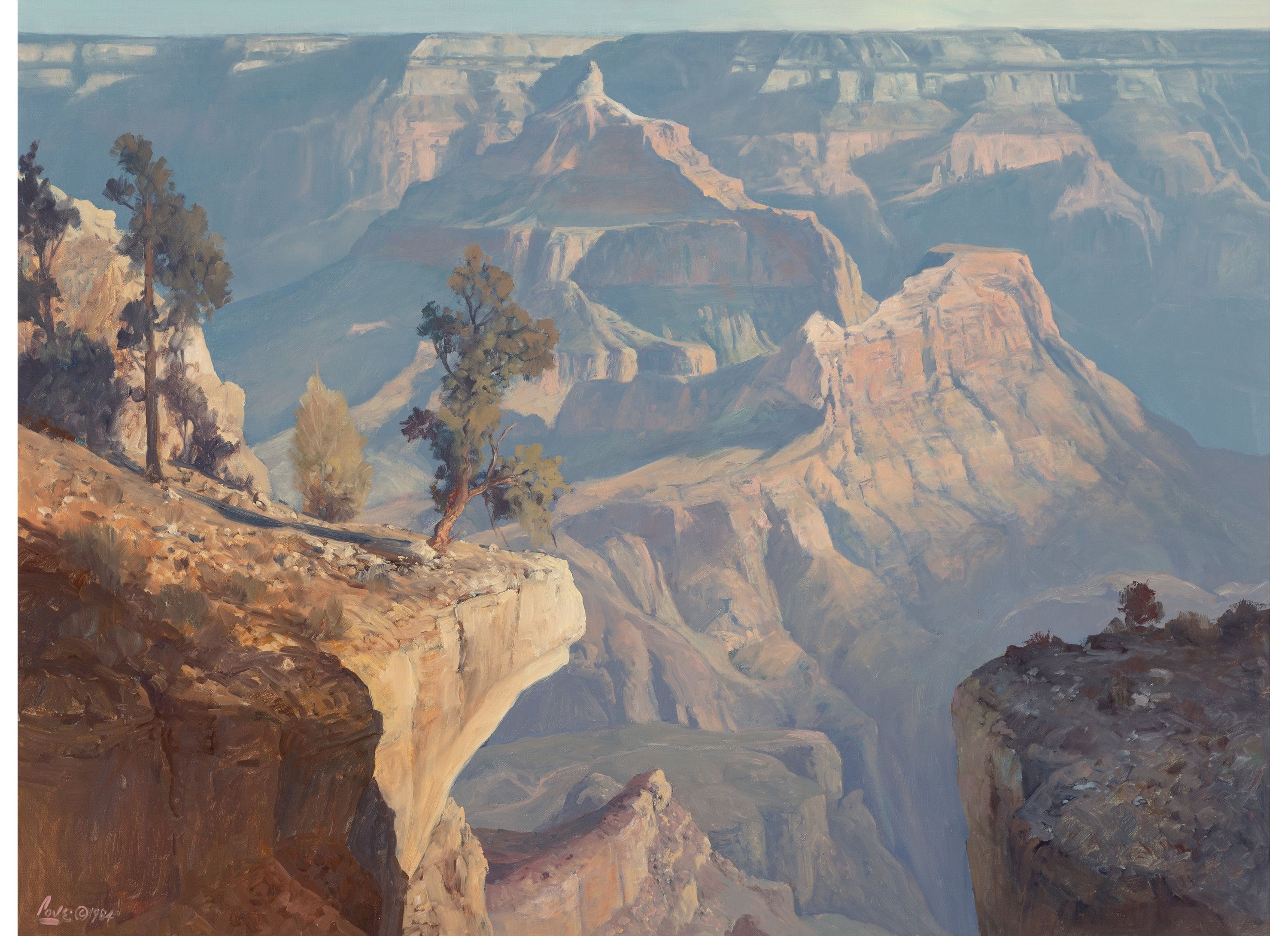 Ralph Love | Canyon Morning from Yavapai Point (1984) | MutualArt