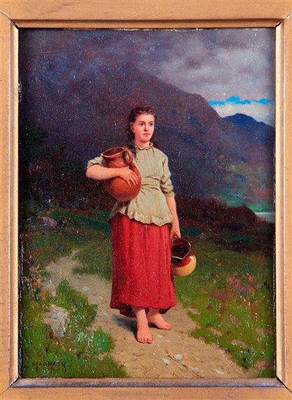William Magrath | Peasant girl | MutualArt