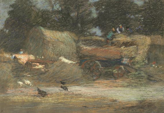 Mark Senior | The final days of harvest | MutualArt