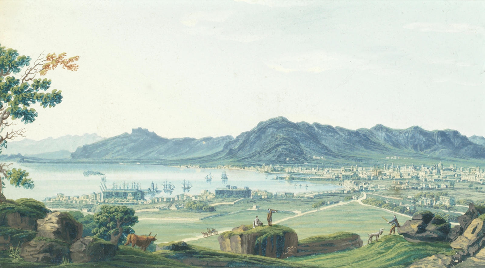 Francesco Zerilli | A set of eight views of Sicily | MutualArt