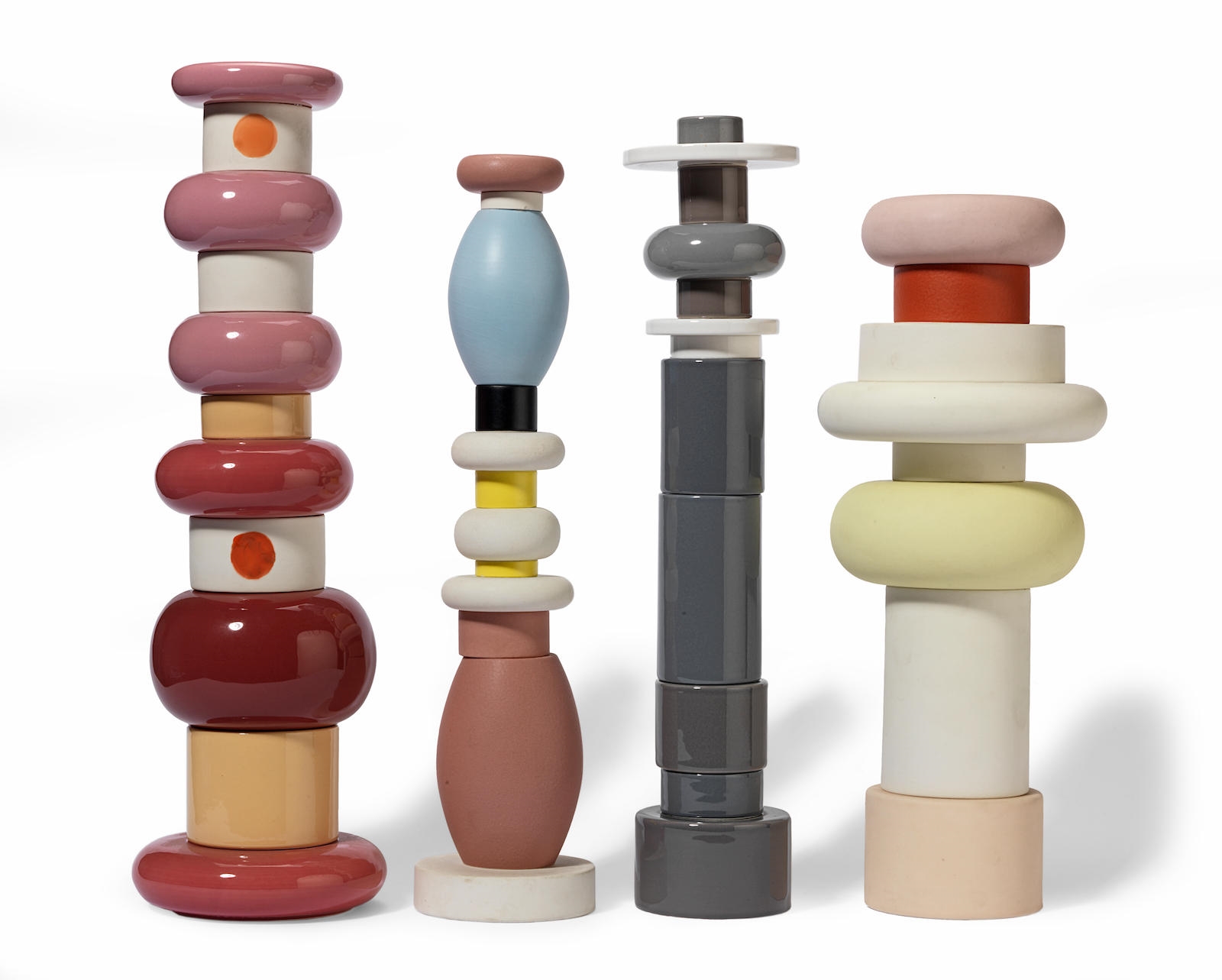 Ettore Sottsass | Group of Four Totems (1998) | MutualArt