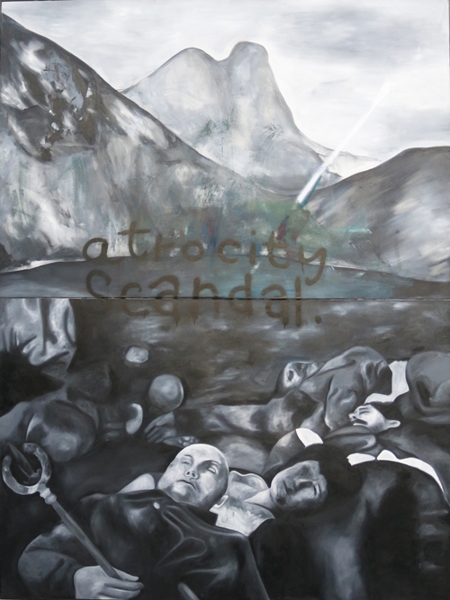 Costantino Zicarelli | Diptych: God created the devil and the devil ...