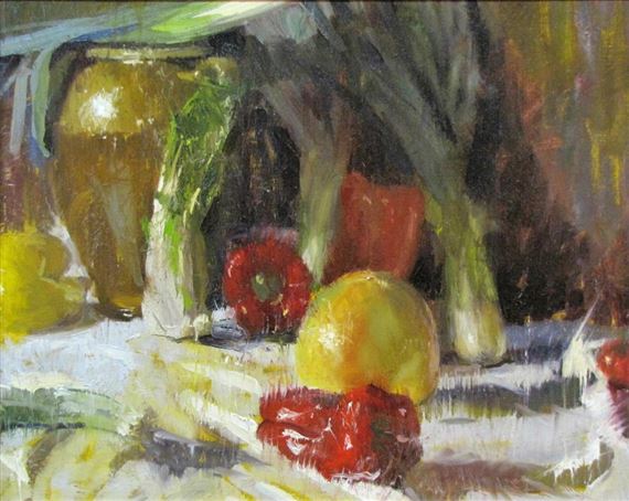 Charles Warren Mundy | Vegetable Still Life | MutualArt