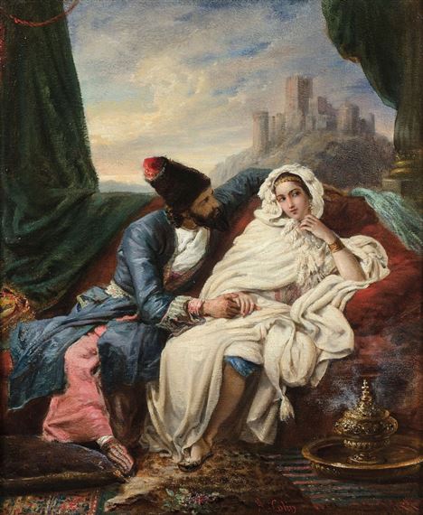 Alexandre-Marie Colin | La belle orientale | MutualArt