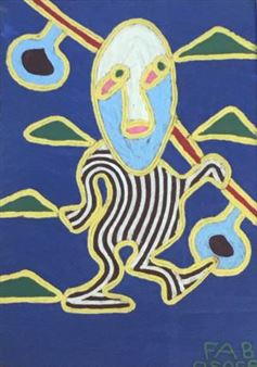 Adebisi Bisi Fabunmi | 7 Artworks at Auction | MutualArt