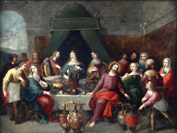 Flemish School 17th Century | Wedding at Cana (17th Century) | MutualArt