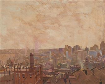 Herbert Badham | Long Reef Sydney (1939) | MutualArt