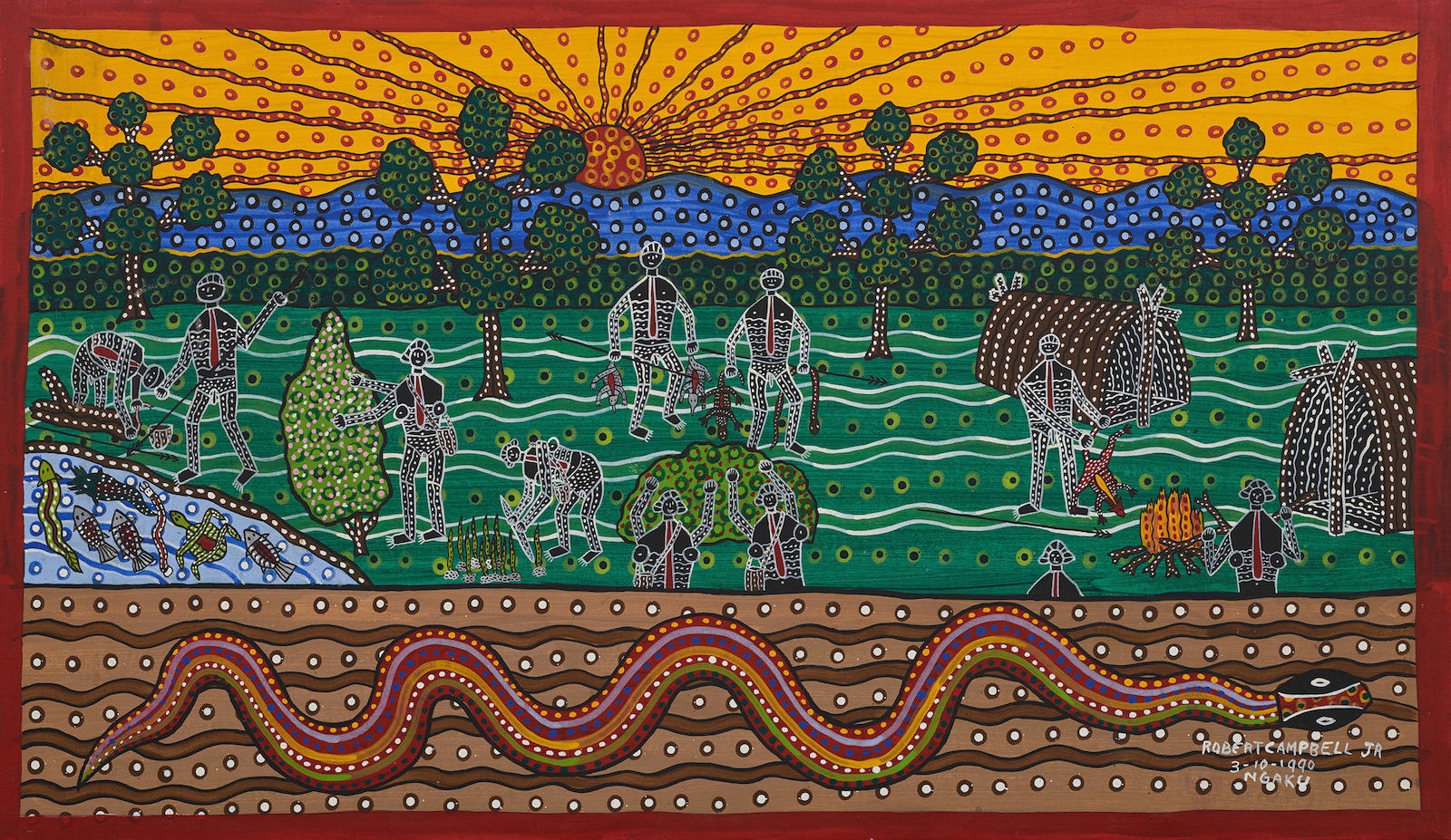 Robert Campbell Jr. | (Campsite) (1990) | MutualArt