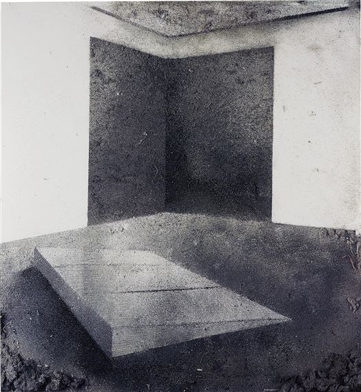 Vik Muniz | After Donald Judd, Untitled, 1965, and Richard Serra, Left ...