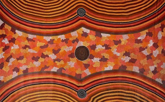 Don Tjungarrayi | Men's Corroboree (1993) | MutualArt