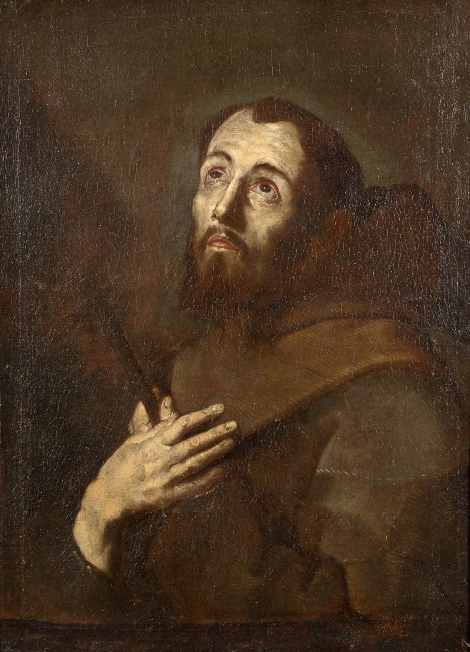 Jusepe de Ribera | San Francisco en oración | MutualArt