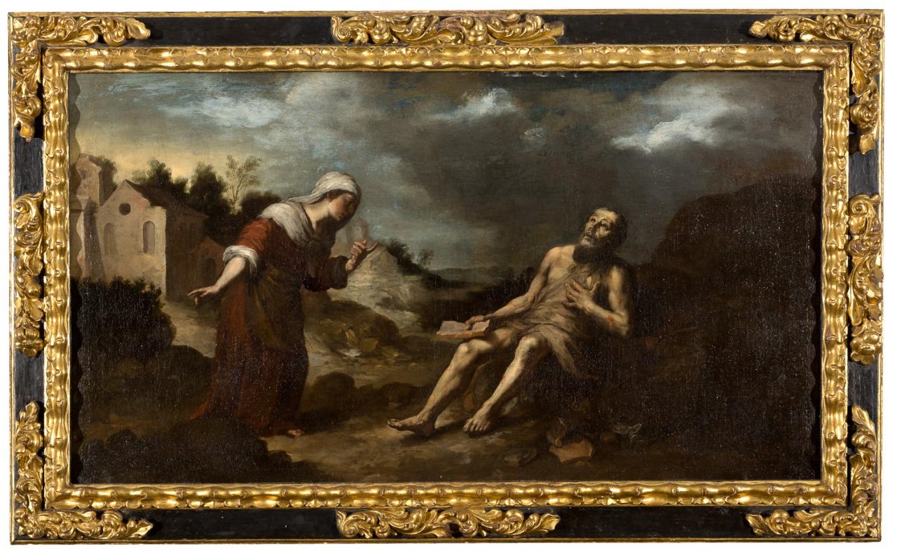Bartolomé Estebán‏ Murillo | La paciencia del Santo Job (1655 - 1660 ...