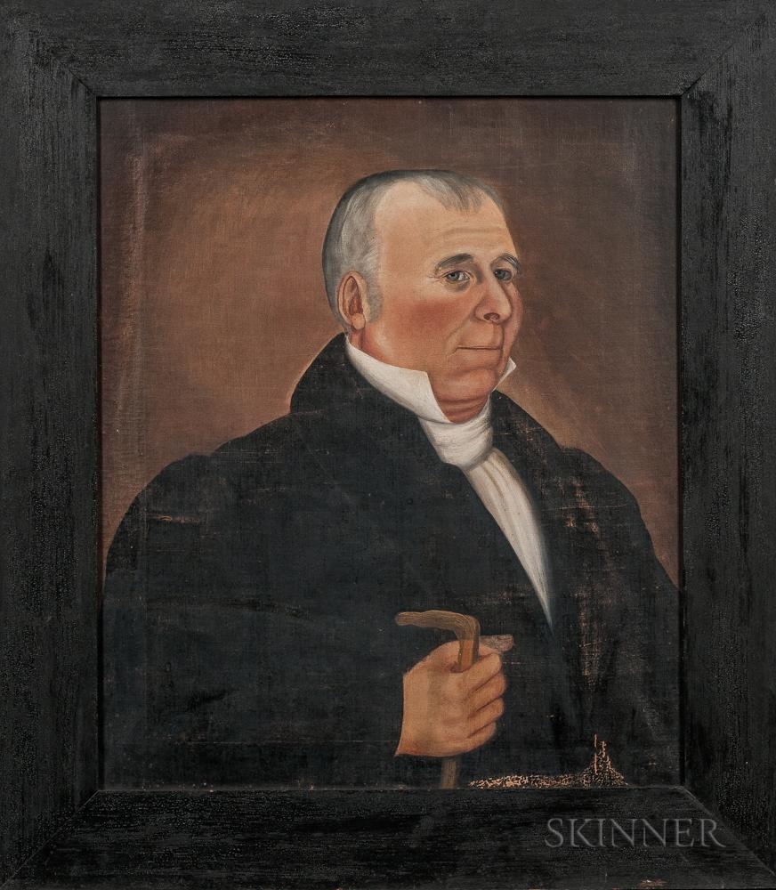 Samuel Lyman Richardson | Portrait of Colonel Daniel Lewis | MutualArt