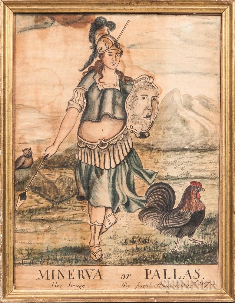 Joseph Stone | Minerva or Pallas Her Image (1807) | MutualArt