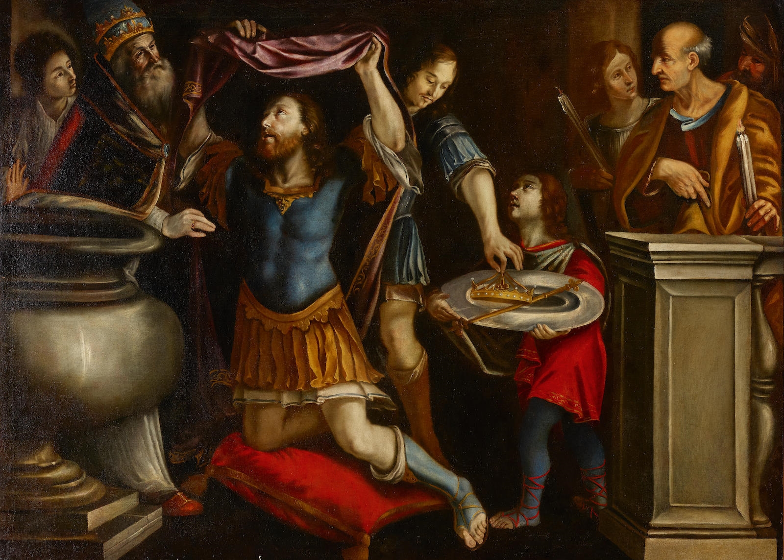 Florentine School, 17th Century | The anointment of King Solomon ...