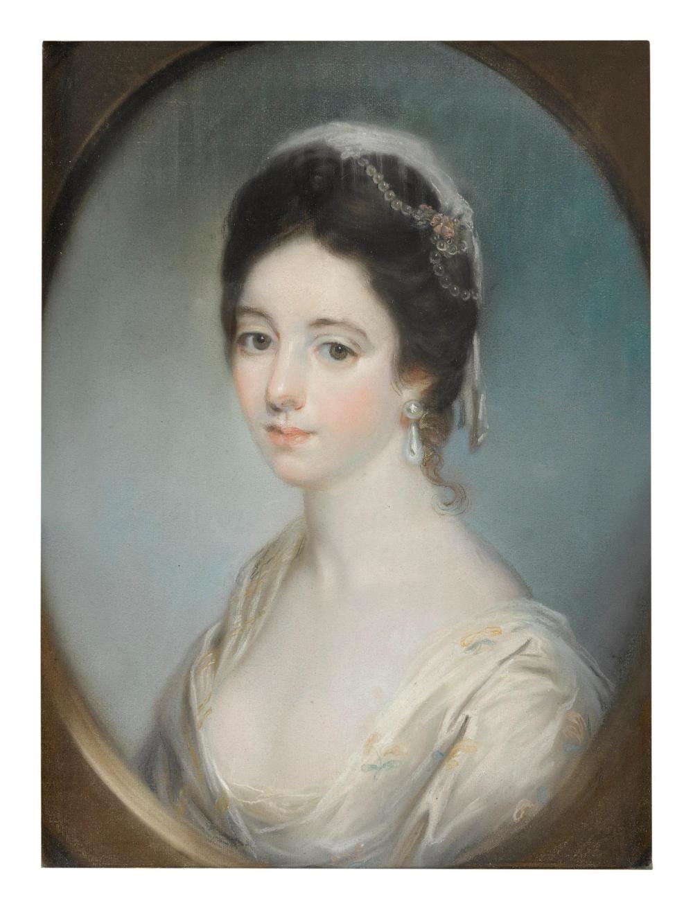 Katherine Read | Portrait of a woman, probably Anne Champion de ...