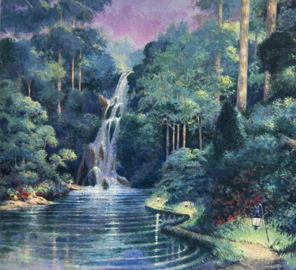 Andrew Warden | Forest Pool | MutualArt