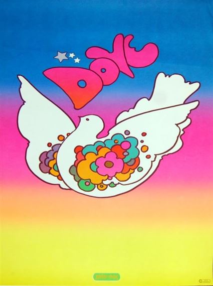 Peter Max | Dove (1968) | MutualArt