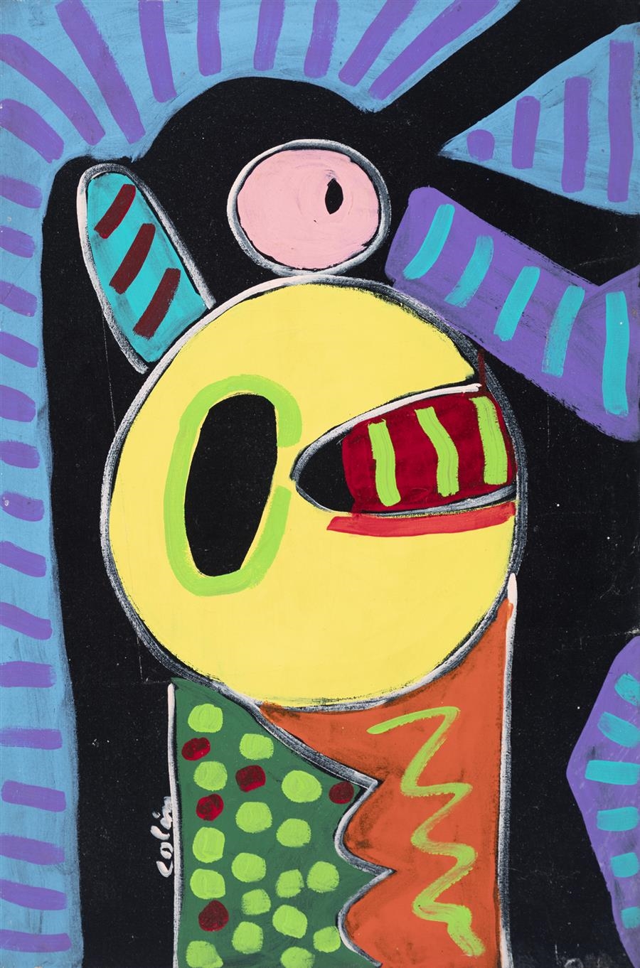 George Colin | Untitled abstract (1990) | MutualArt