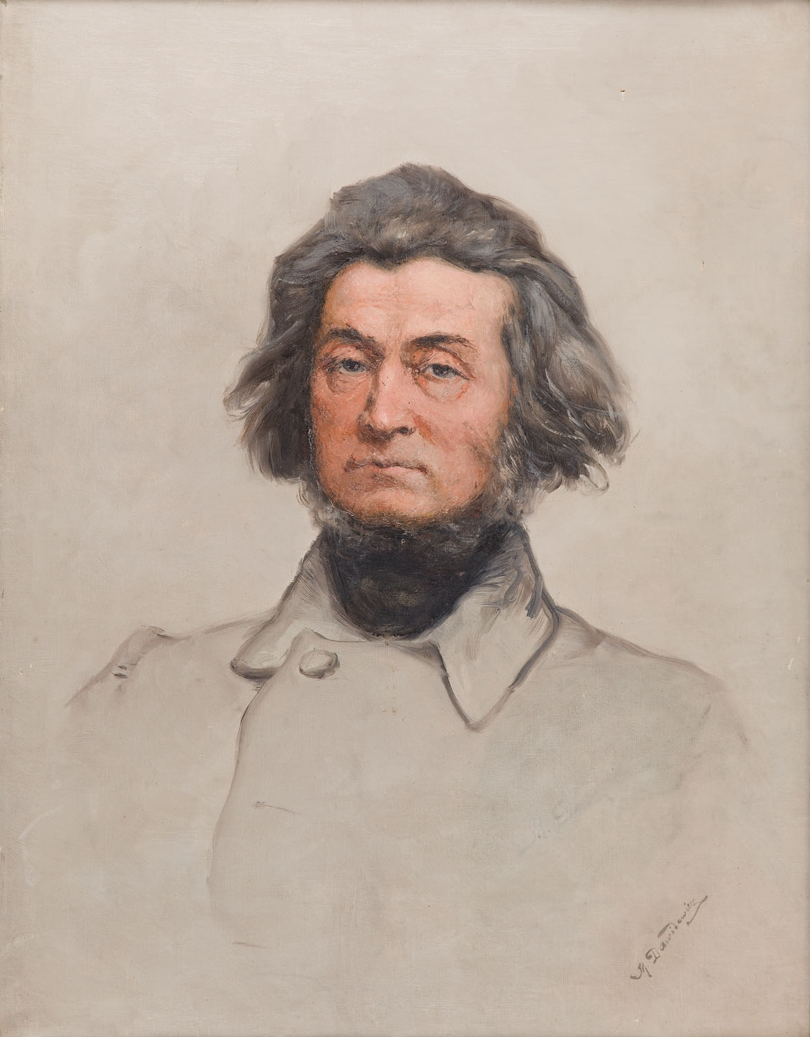 Mikolaj Dawidowicz | Portrait of Adam Mickiewicz | MutualArt