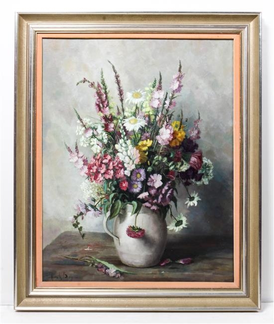 Henk Bos | Still Life with Flowers | MutualArt