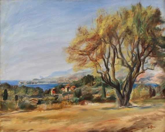 Henri Hayden | Paysage aux grands arbres | MutualArt