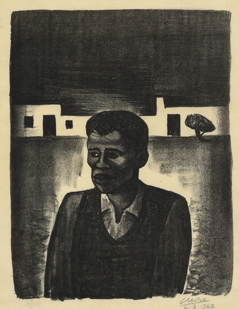 Peter Clarke | Portrait of a Man (1963) | MutualArt