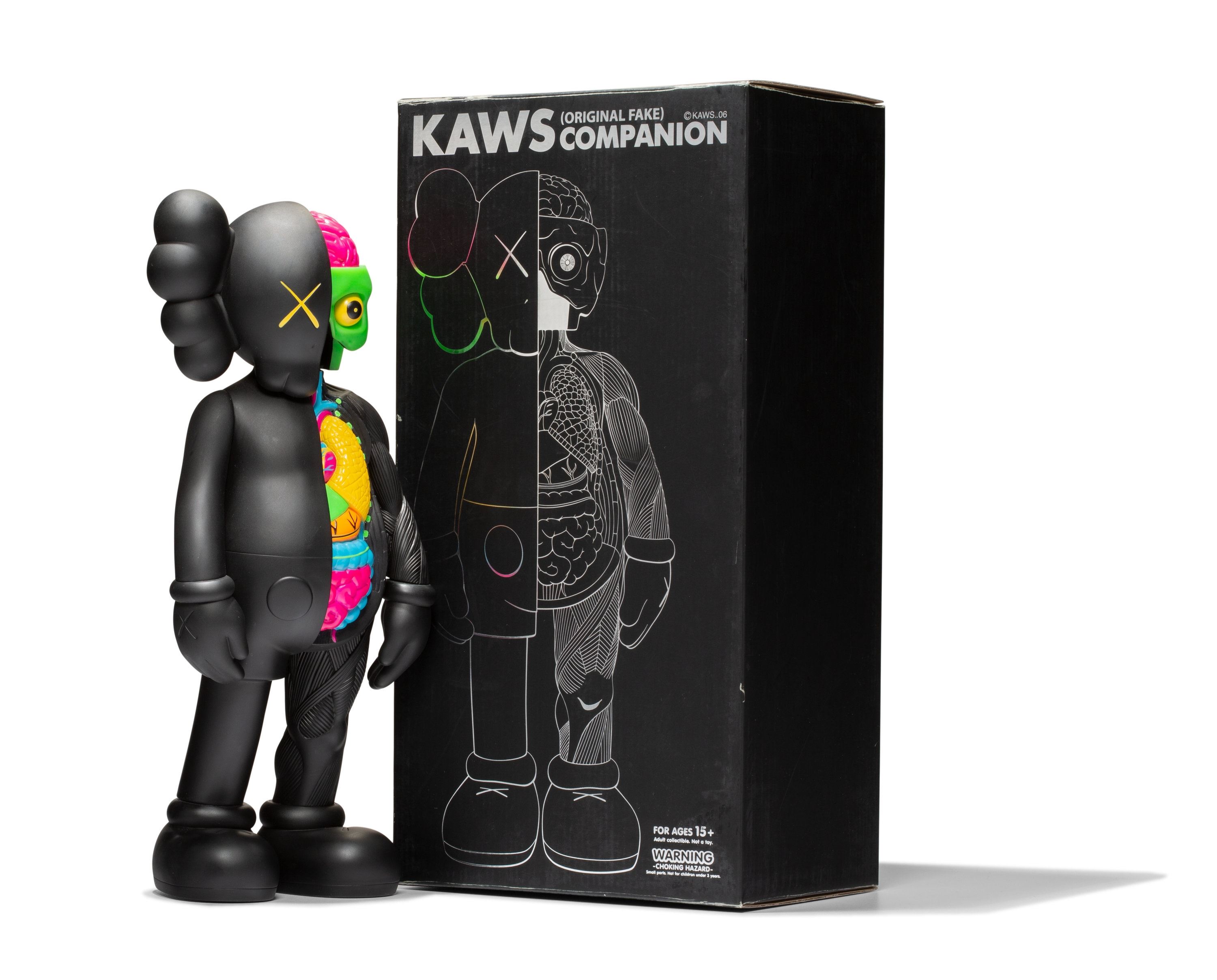 KAWS | Dissected Companion (Black) (2006) | MutualArt