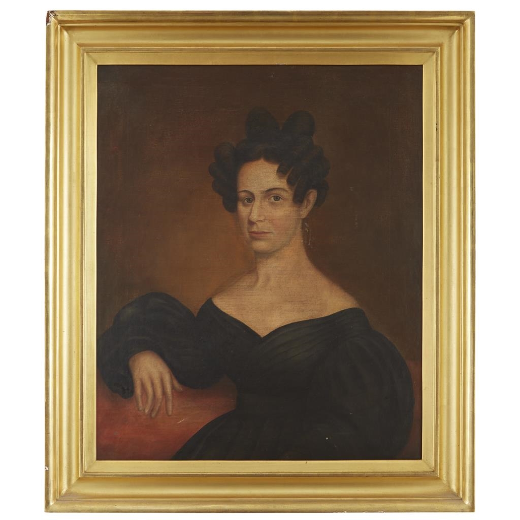 American School, 19th Century | Three portraits: Miles H. Greenfield ...