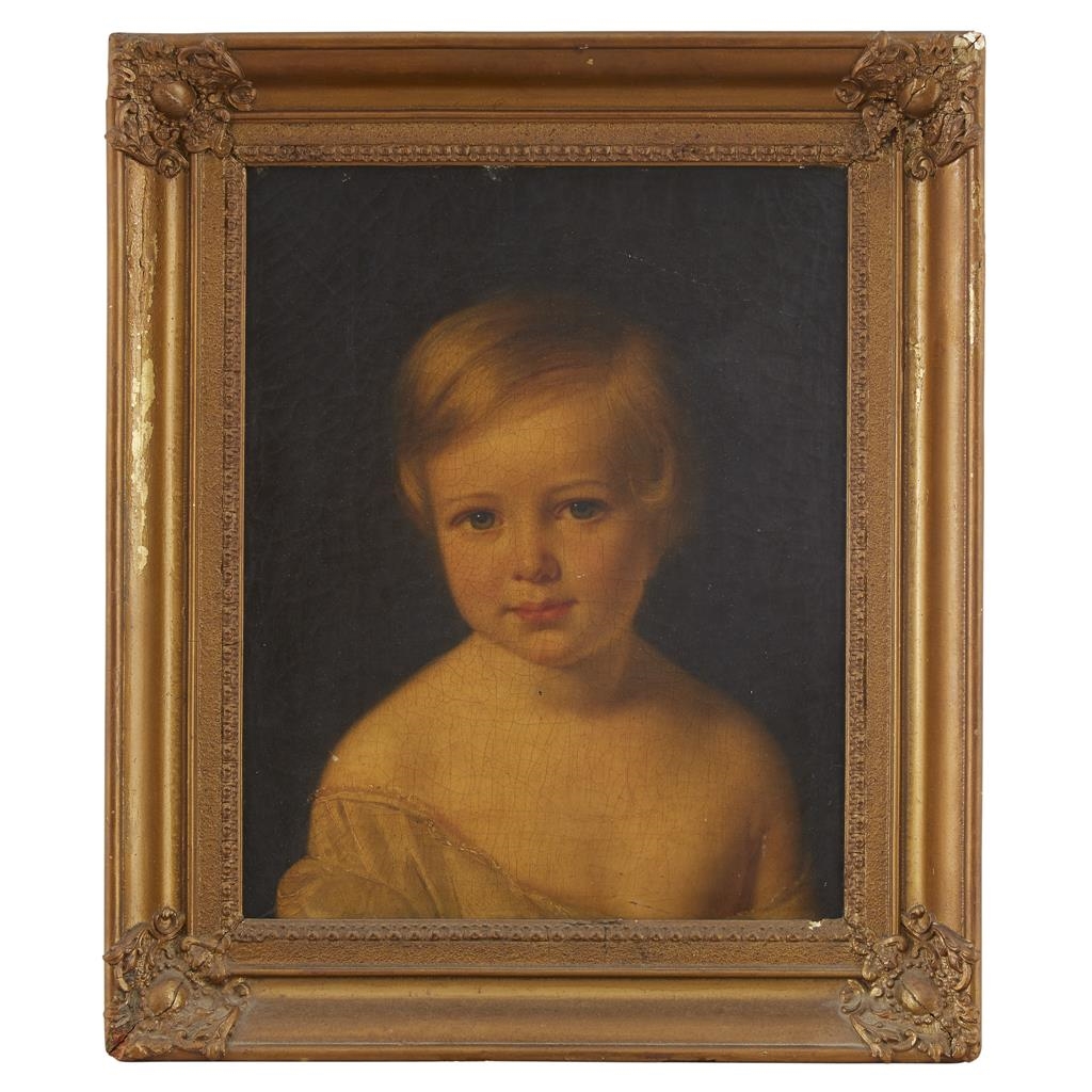 American School, 19th Century | Three portraits: Miles H. Greenfield ...