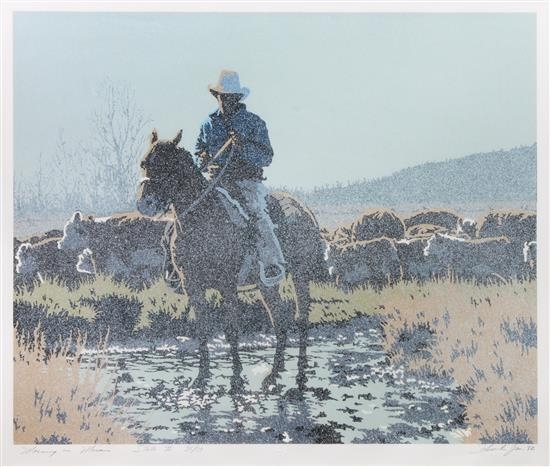 William Schenck | Morning in Moran, State II (1982) | MutualArt