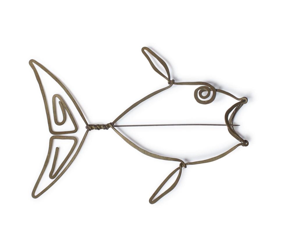Alexander Calder | Fish Brooch | MutualArt