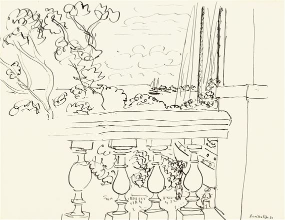 Henri Matisse | Vue sur la mer à Tahiti (1930) | MutualArt