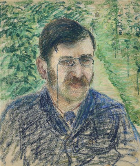 Camille Pissarro | Portrait d'Alfred Isaacson (Circa 1883) | MutualArt