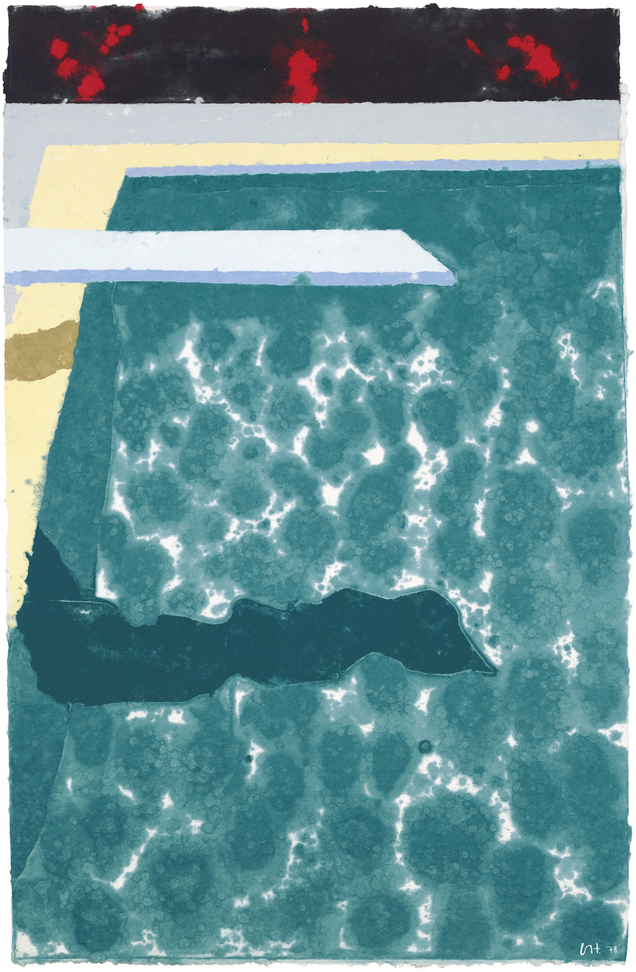 David Hockney Paper Pools