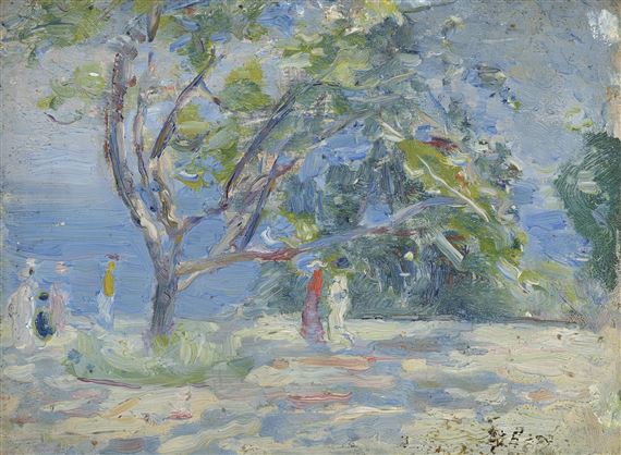 Mark Senior | The artist's garden | MutualArt