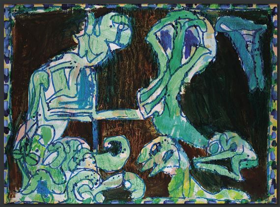 Pierre Alechinsky | ARBRE DE TRADITION (1973) | MutualArt