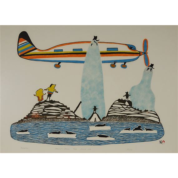 Pudlo Pudlat | AEROPLANE (1976) | MutualArt