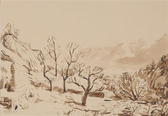 Ignaz Epper | 7 drawings: Untitled | MutualArt