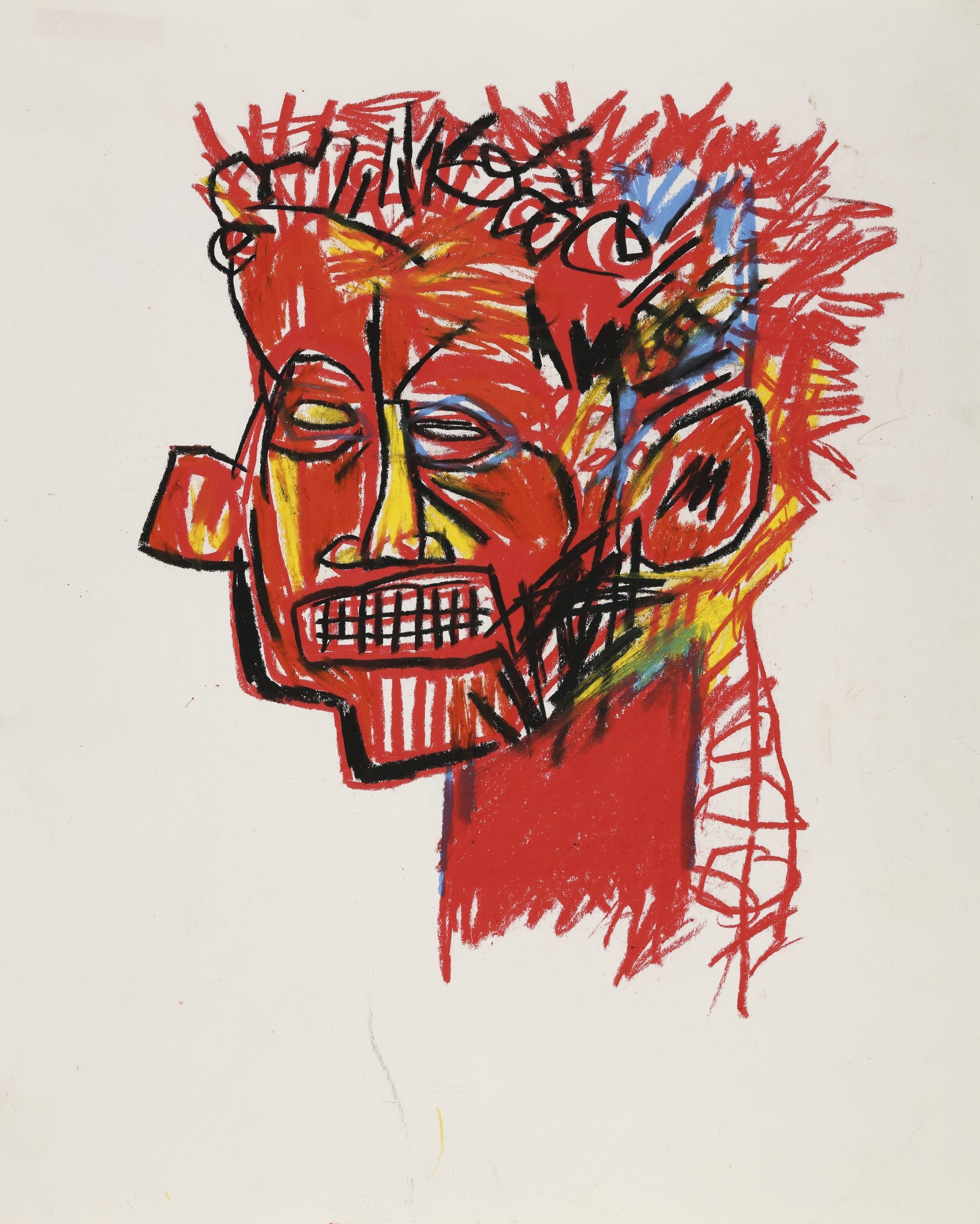 Jean-Michel Basquiat | MASQUE (1981) | MutualArt