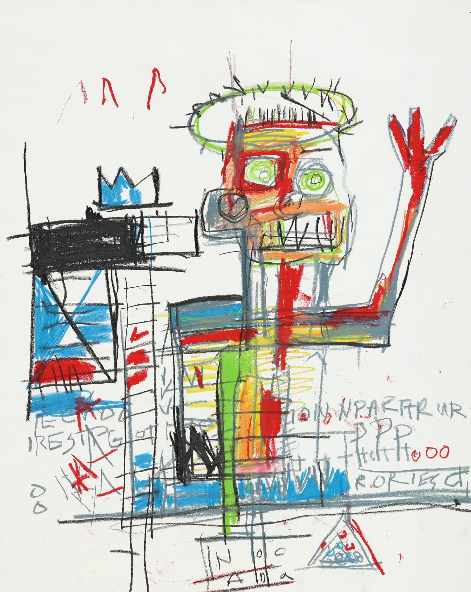 Jean-Michel Basquiat | Untitled (1982) | MutualArt