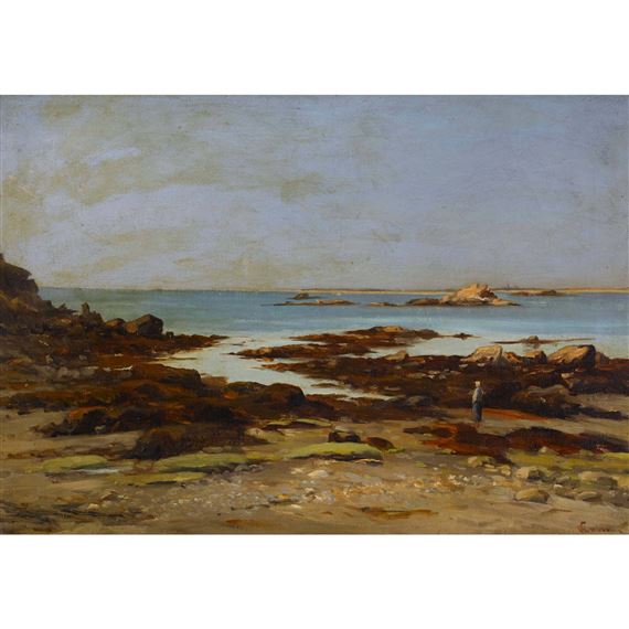 Emile Louis Vernier | Weite Küstenlandschaft | MutualArt