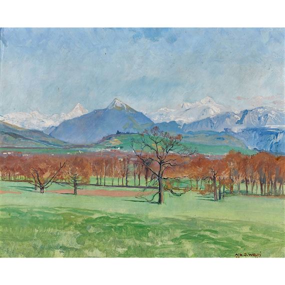 Albert Jakob Welti | 8 Artworks at Auction | MutualArt