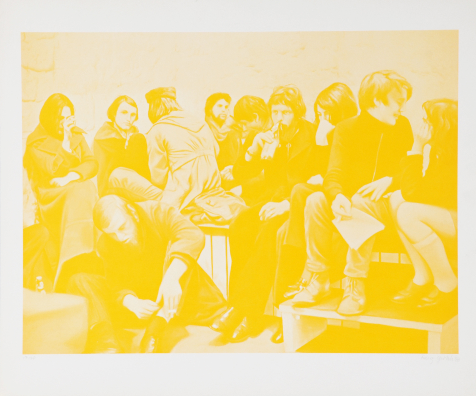 Franz Gertsch | Junkere-Keller (1970) | MutualArt