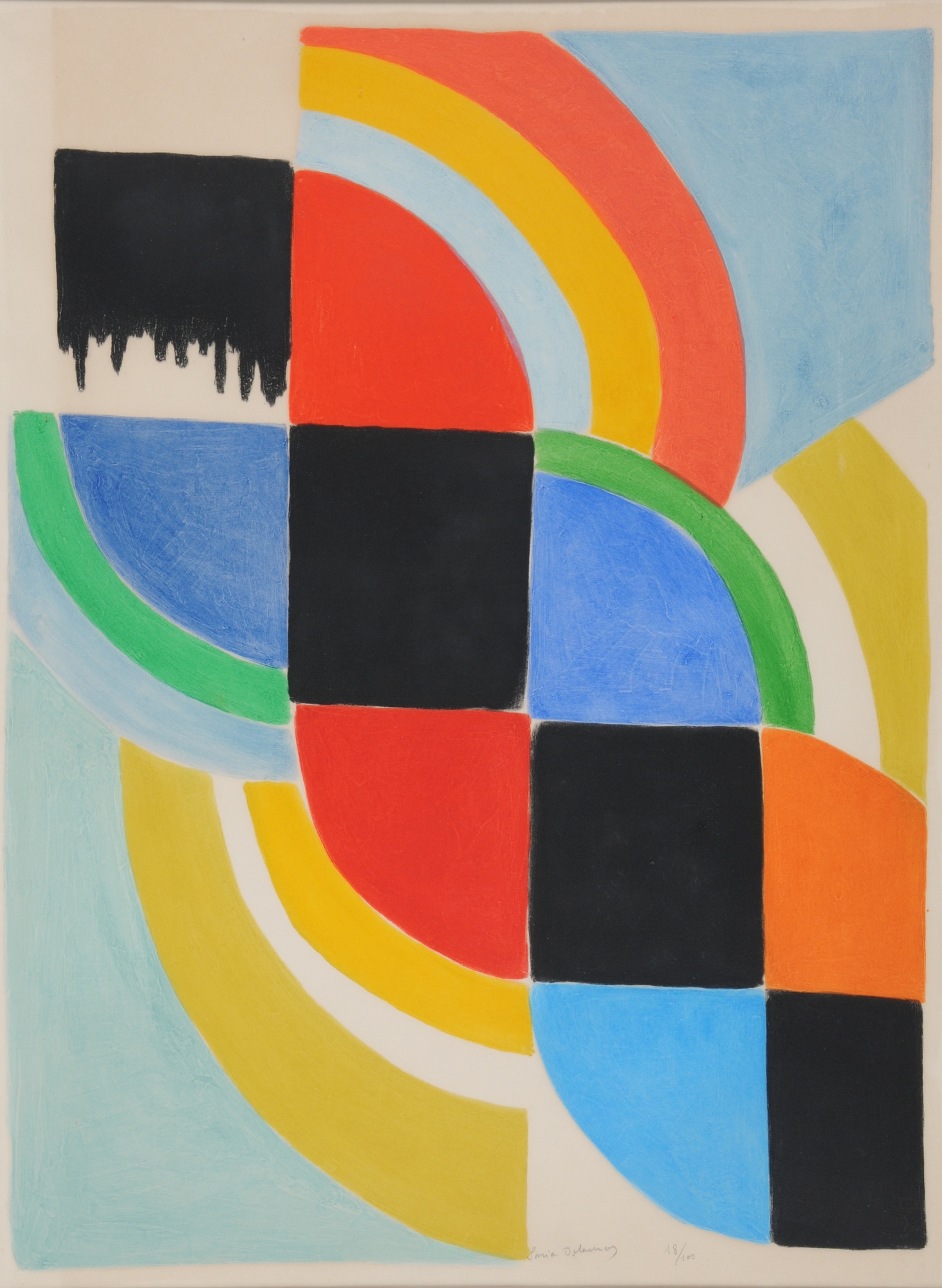 Sonia Delaunay | Composition With Circles | MutualArt
