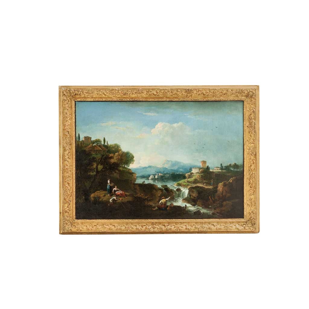 Francesco Zuccarelli | Landscape with Transfiguration of Christ | MutualArt