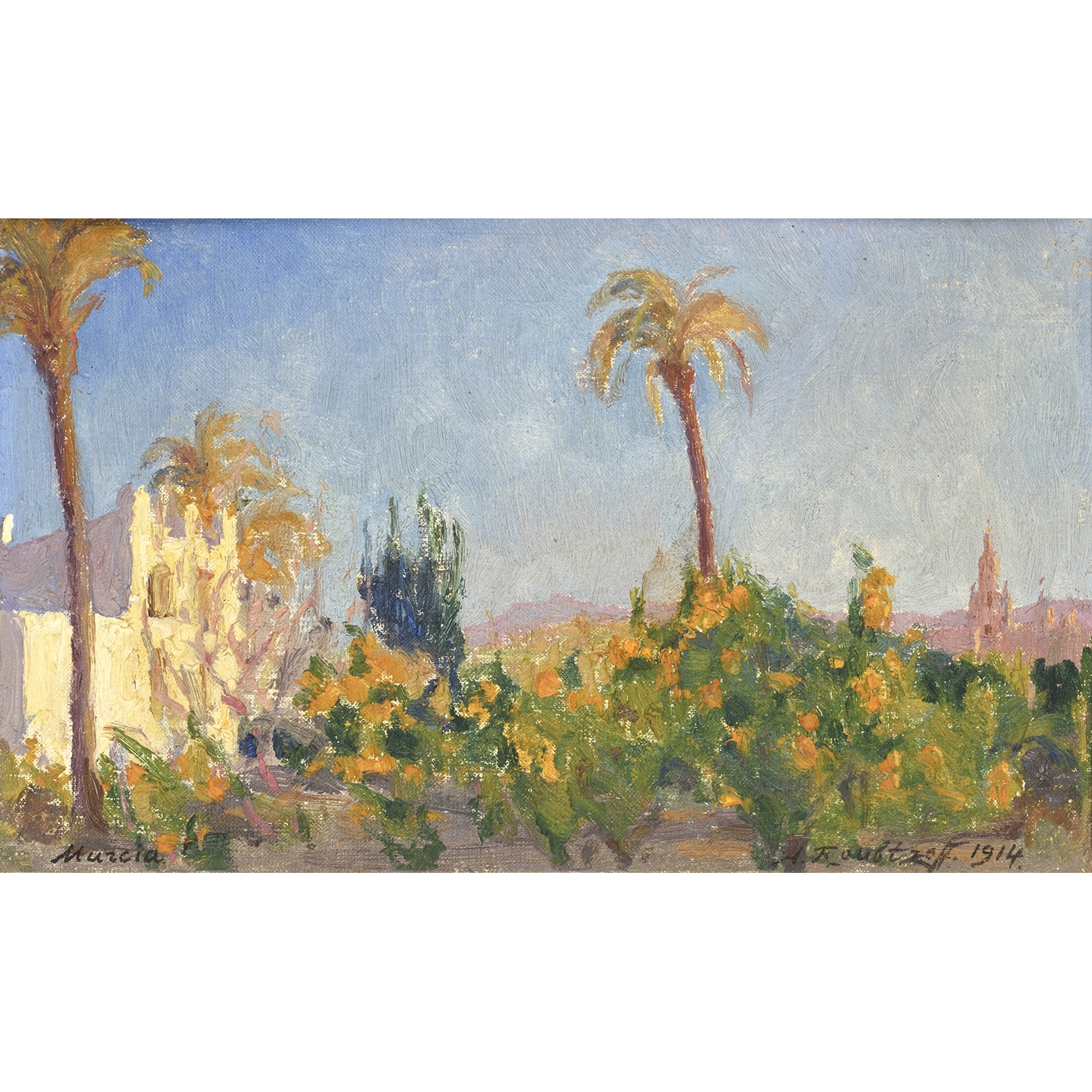 Alexandre Roubtzoff | Rue à l'ombre | MutualArt